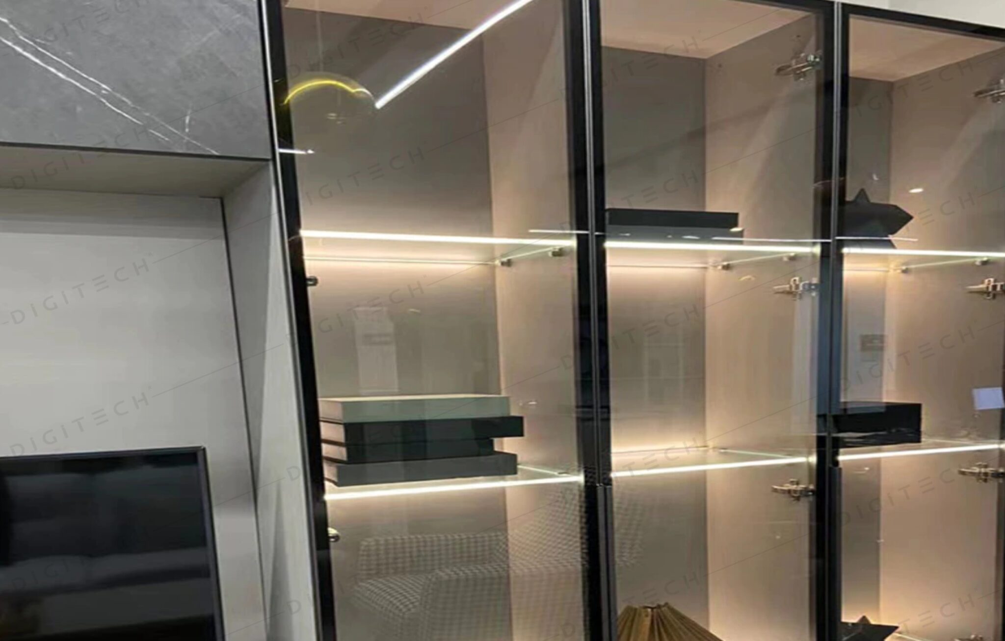 DG-A050 Glass Shelf Profile – Digitech Lights