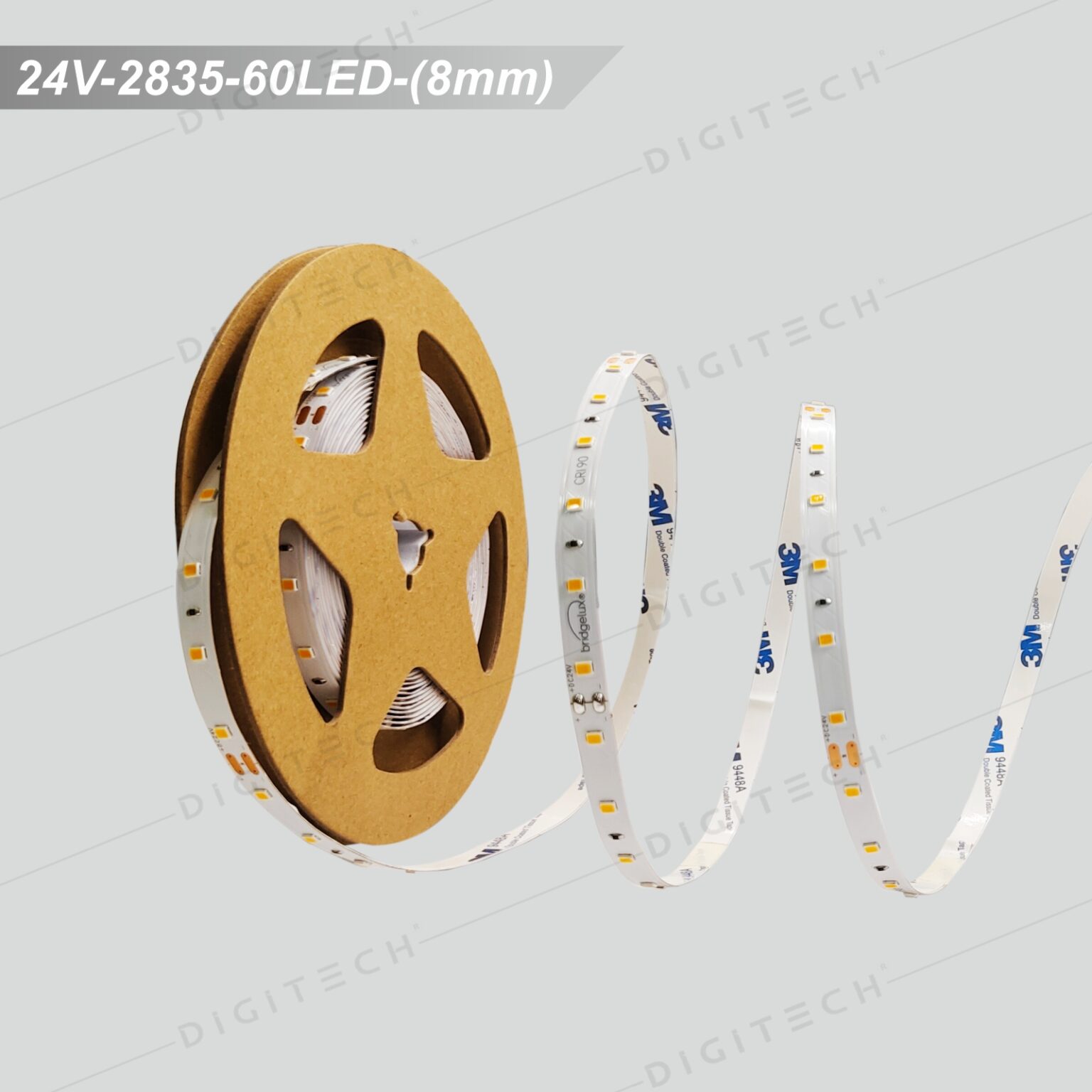24V-2835-150°Lens-12MM 24V-IP20-Flexible Strip – Digitech Lights