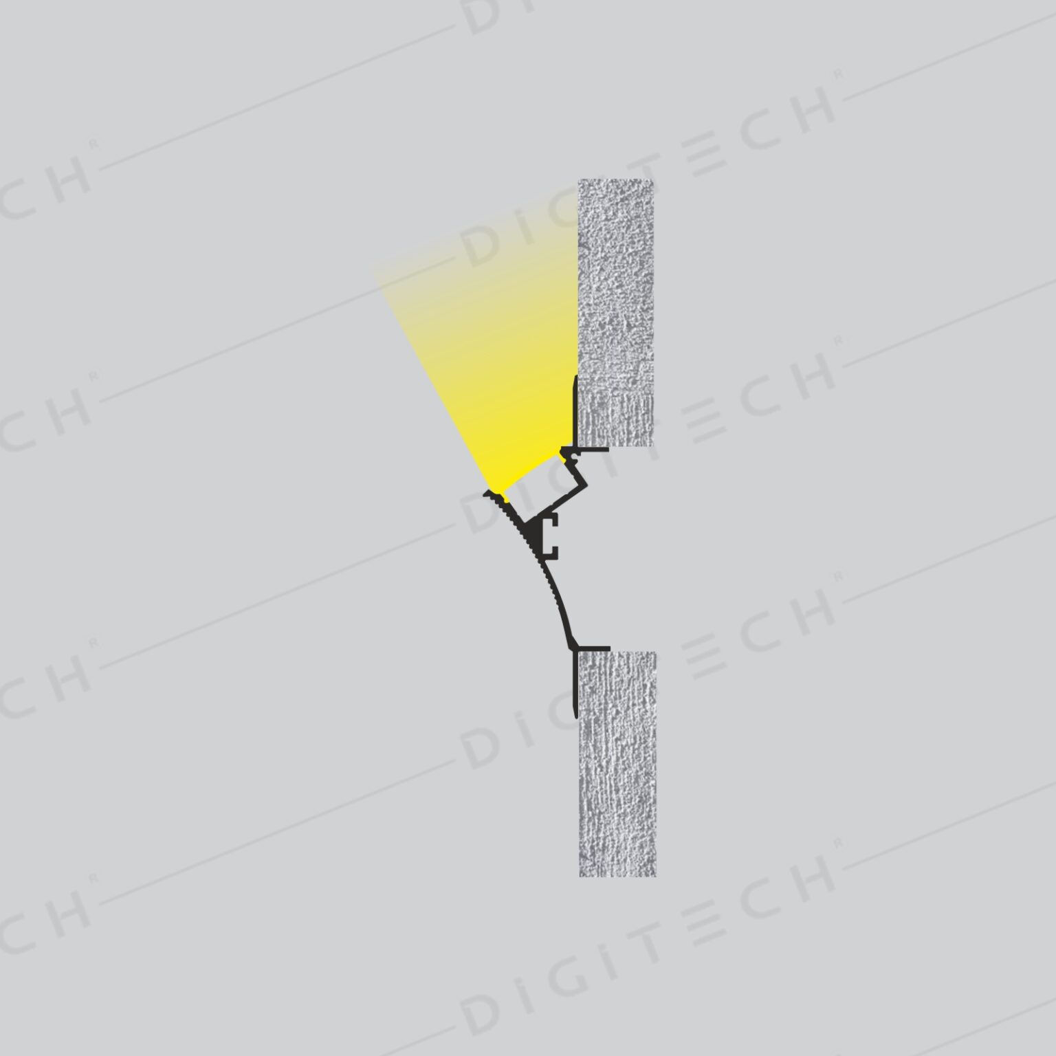 DG-A082 Trimless Led Profile – Digitech Lights